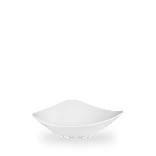 Churchill White Lotus Triangle Bowl 23.5cm