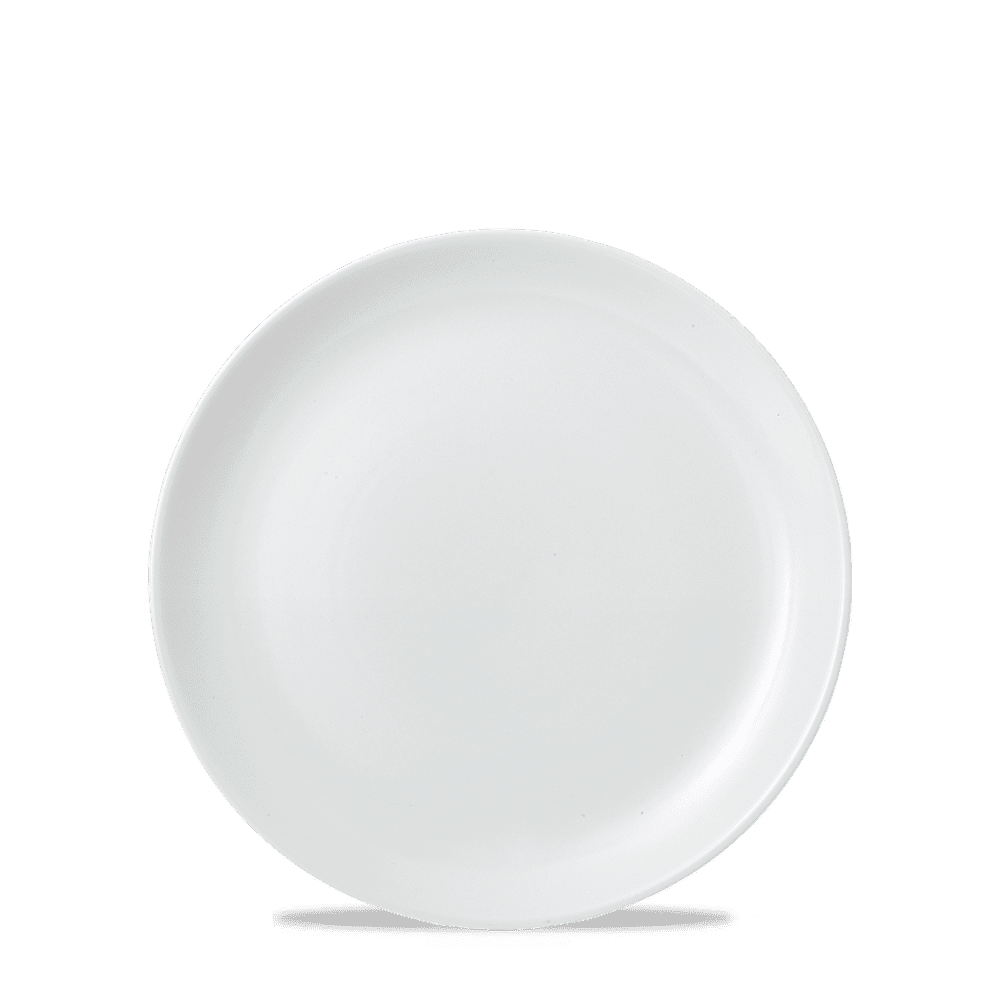 Churchill Vellum White Coupe Plate 16.5cm