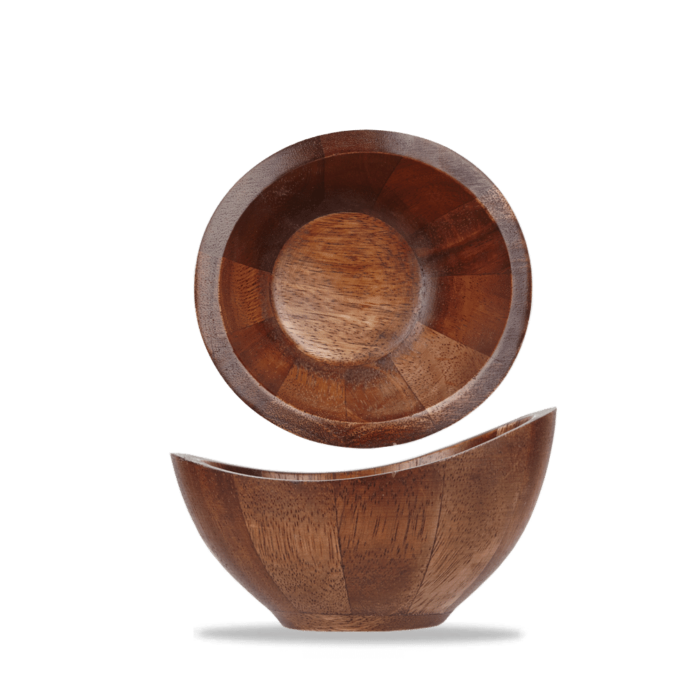 Churchill Acacia Slanted Bowl 14cm