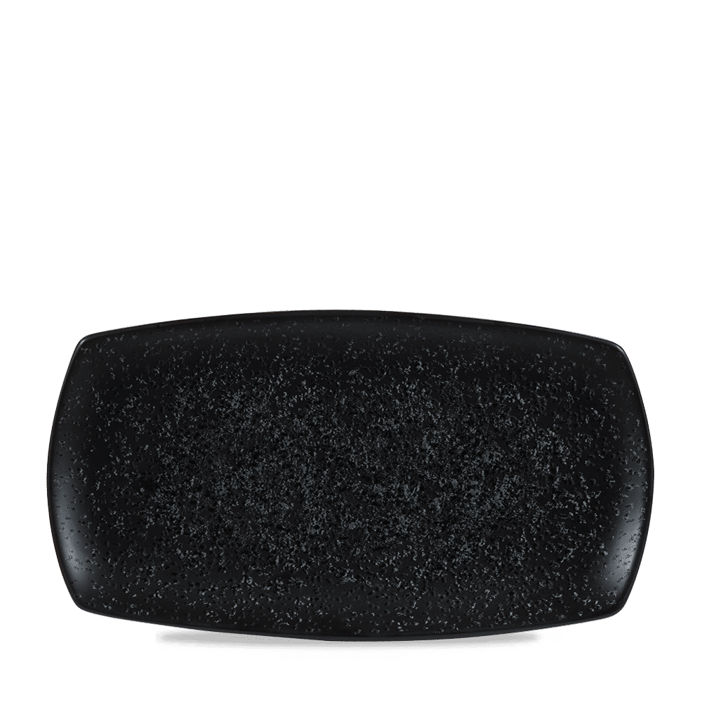 Art de Cuisine Menu Shades Ash Black Platte 35.5cm x 19cm