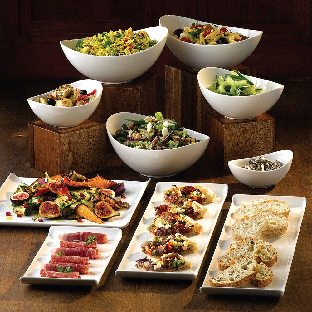 Churchill Buffet Acacia Buffet Cube 18cm