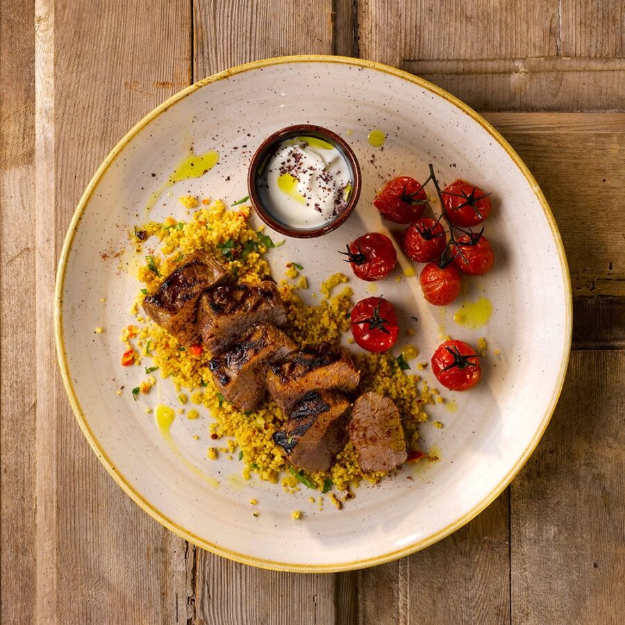 Churchill Stonecast Nutmeg Cream Coupe Plate 32.4cm