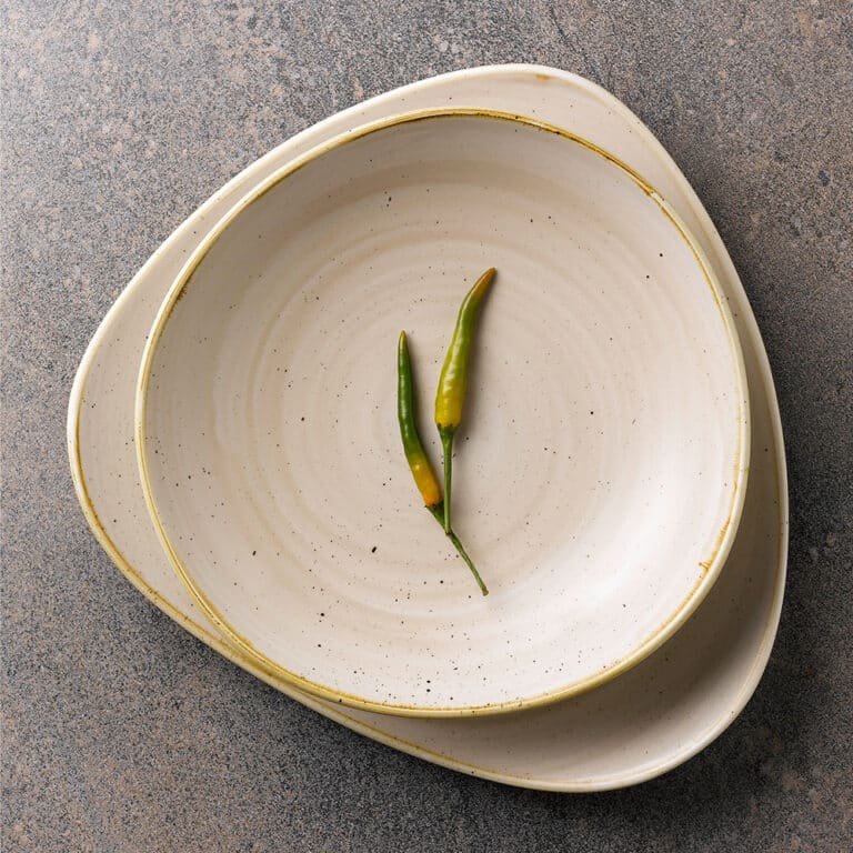Churchill Stonecast Nutmeg Cream Coupe Bowl 18.2cm