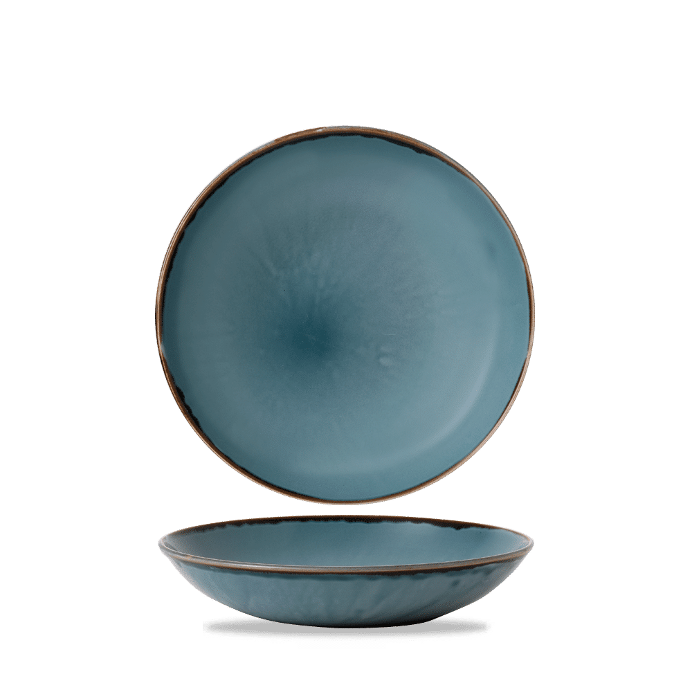 Dudson Harvest Blue Coupe Schale 24.8cm