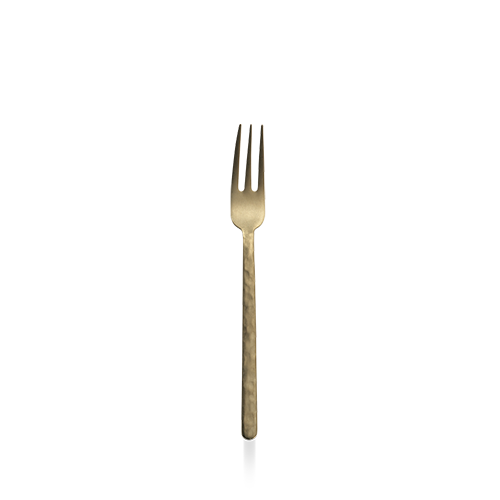 Comas Kodai Vintage Gold Table Fork 3 Prongs XL 19.5cm